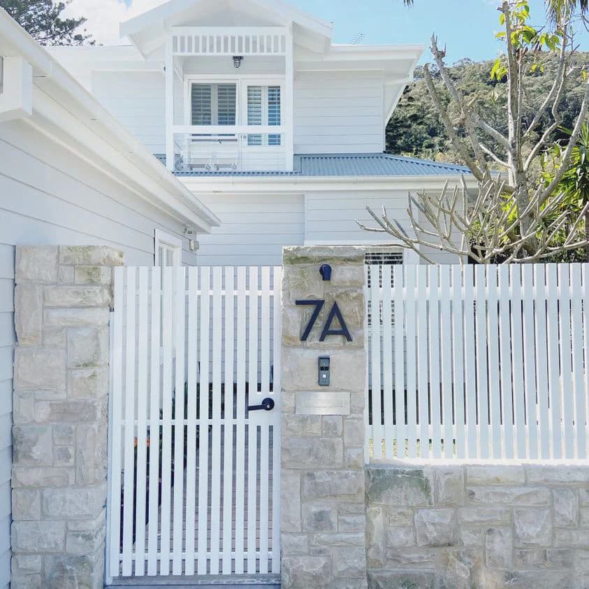 Custom numbers and letters - Peninsula House Numbers