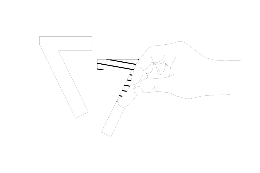 Installation instructions: Letterbox numbers – Peninsula House Numbers