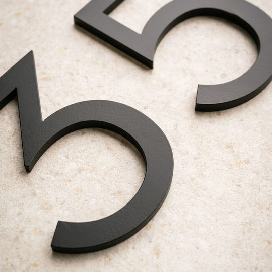Custom numbers and letters - Peninsula House Numbers