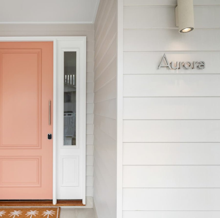 Custom numbers and letters - Peninsula House Numbers